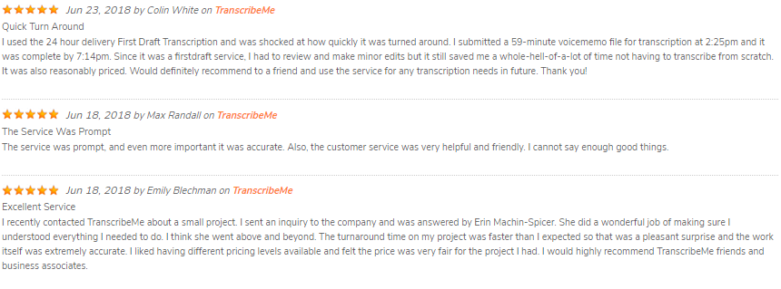 Transcribeme Audio Exam Answers 2018